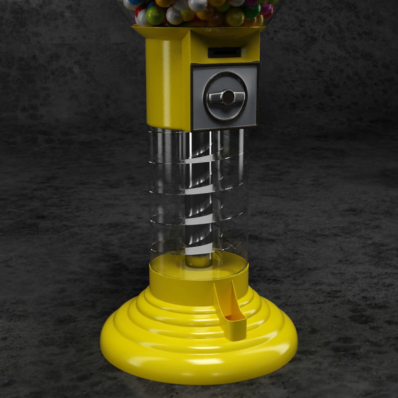 3d gumball machine v2