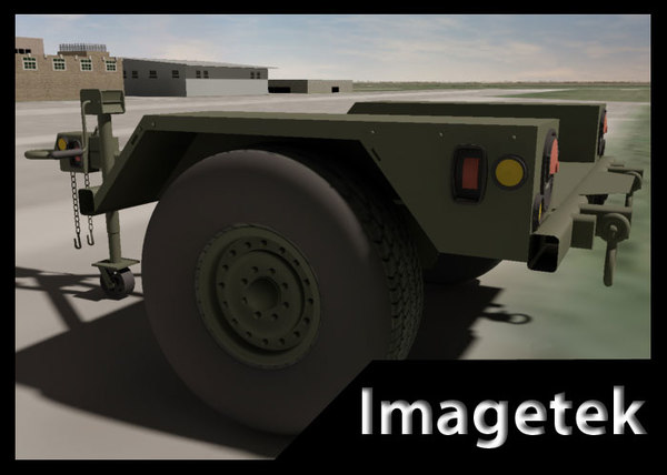 Military Trailer 3D Models for Download | TurboSquid