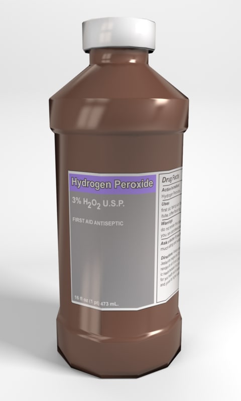 3d model peroxide