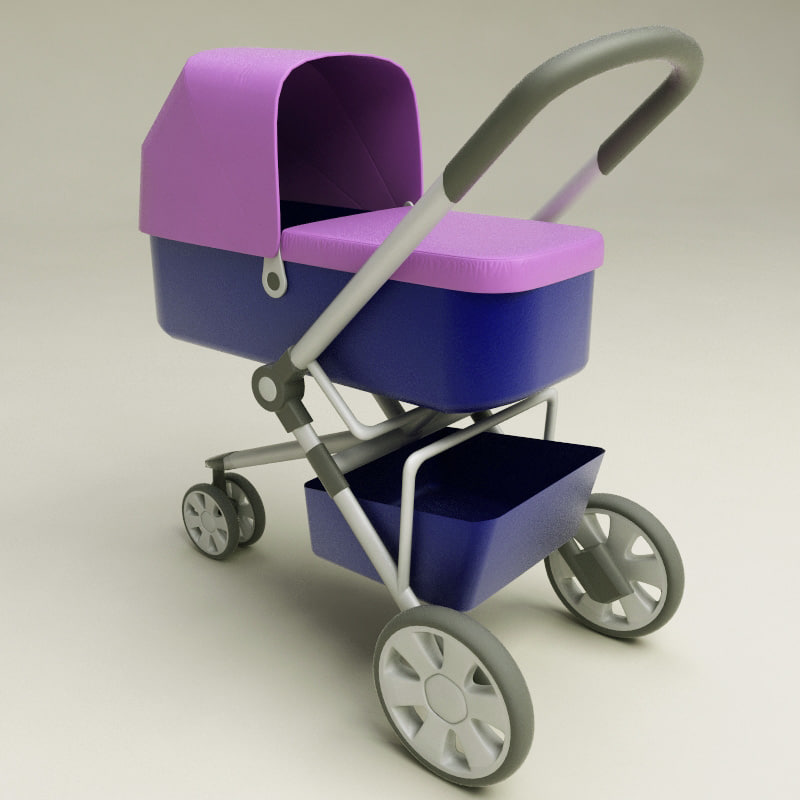 3d baby stroller v2