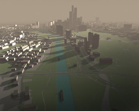 3d metropolis model