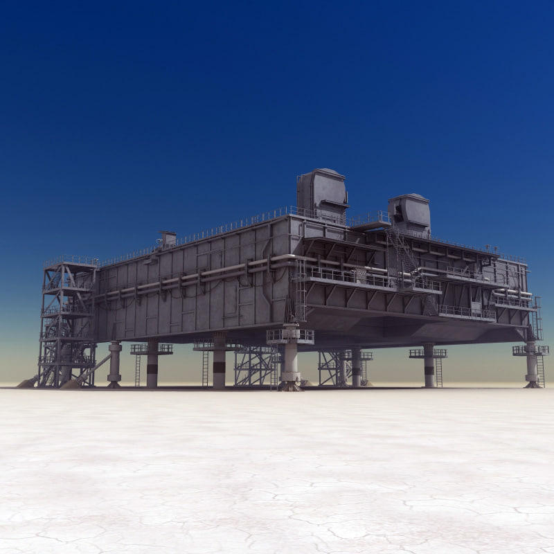 3d mobile launch platform v2 model