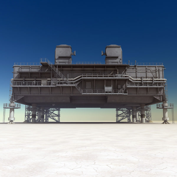 3d mobile launch platform v2 model