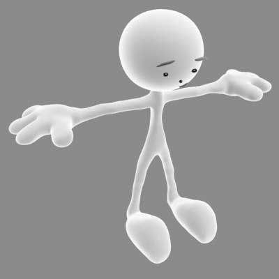 max cartoon character slim