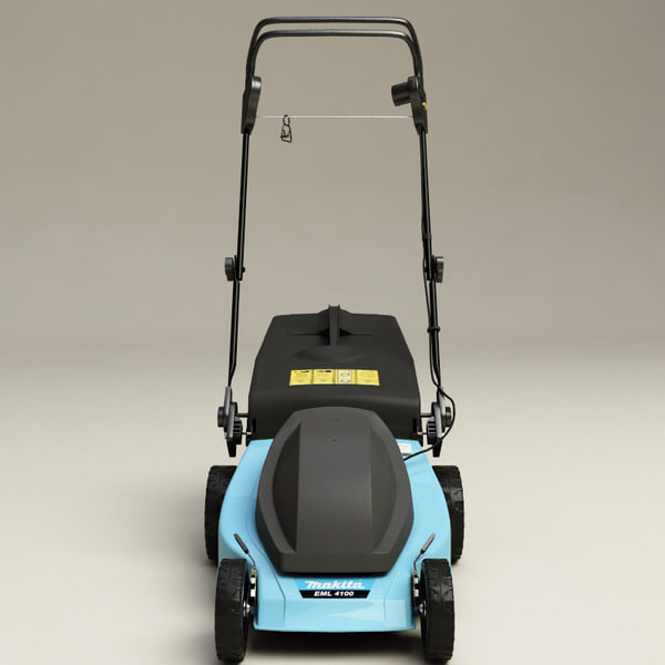 3d lawn mowers model