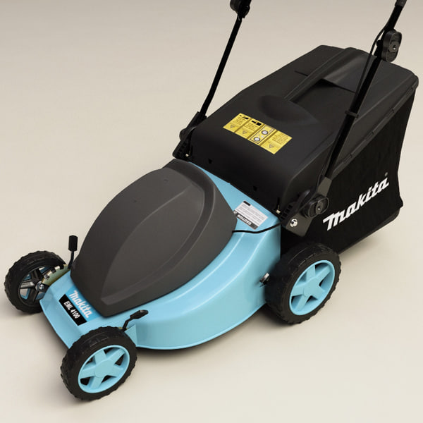 3d lawn mowers model