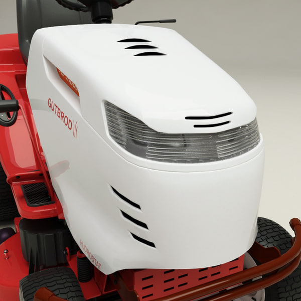 3d lawn mowers model