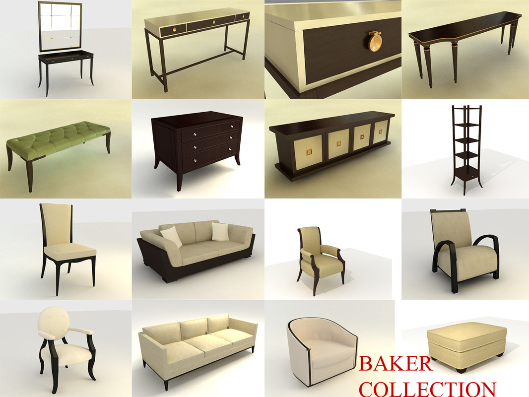 3d baker style furniture