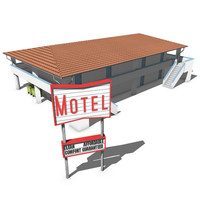 3d model motel