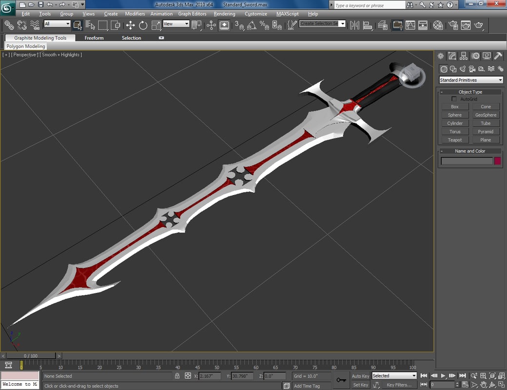 sword exodus 3d max
