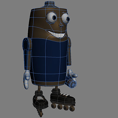 3d cartoon batteryman battery man character