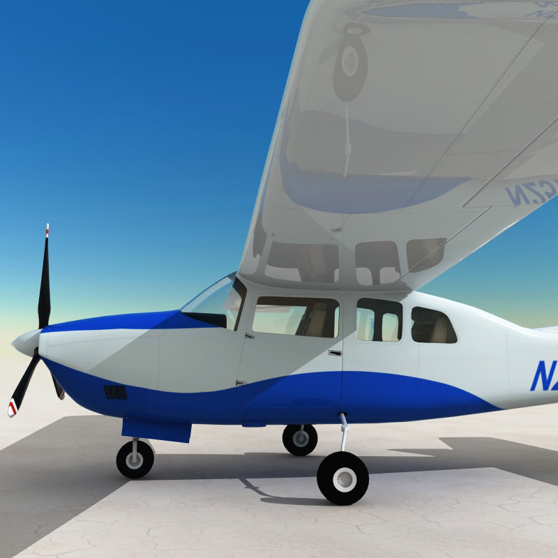 3d cessna 210