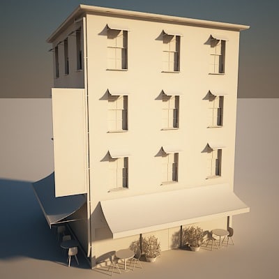 max cafe house building