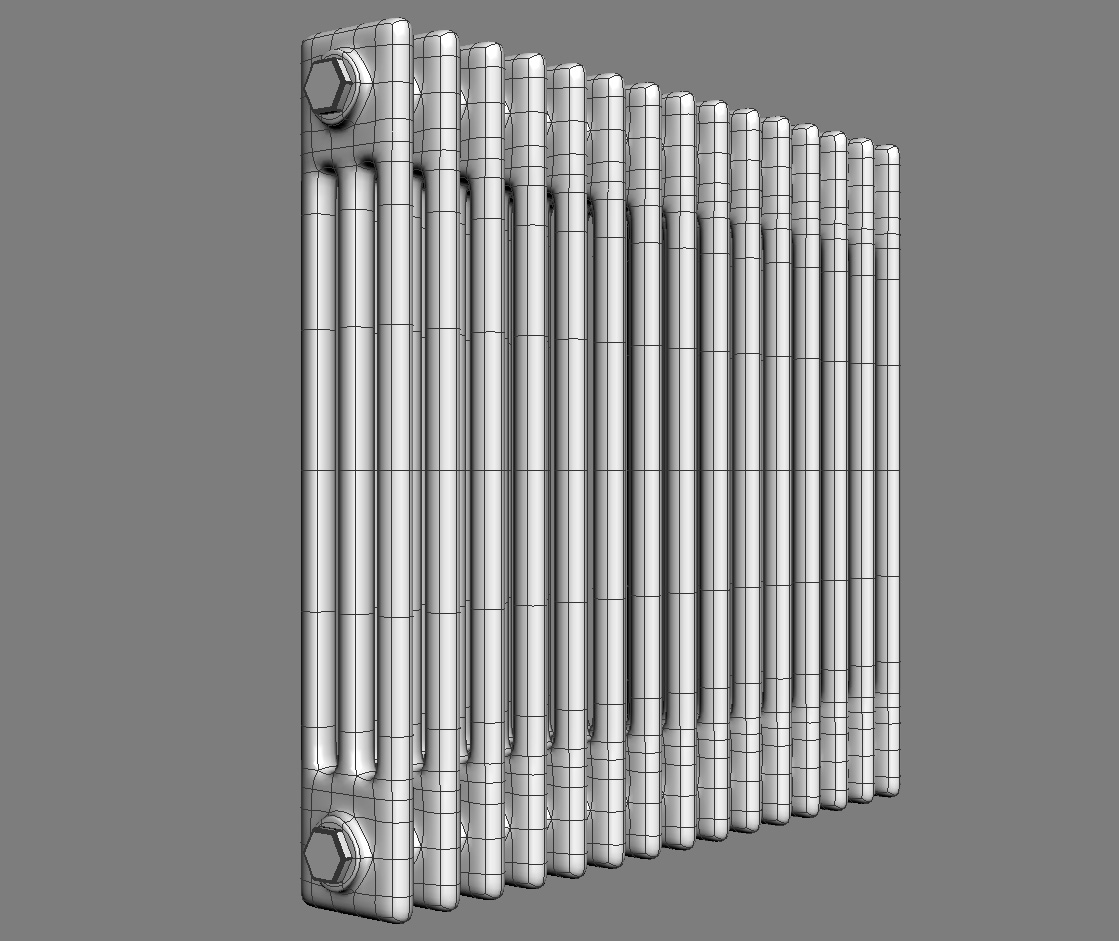 3d radiator heating