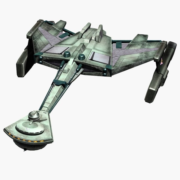 3d model alien space cruiser spaceship