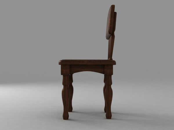 3d model chair children child