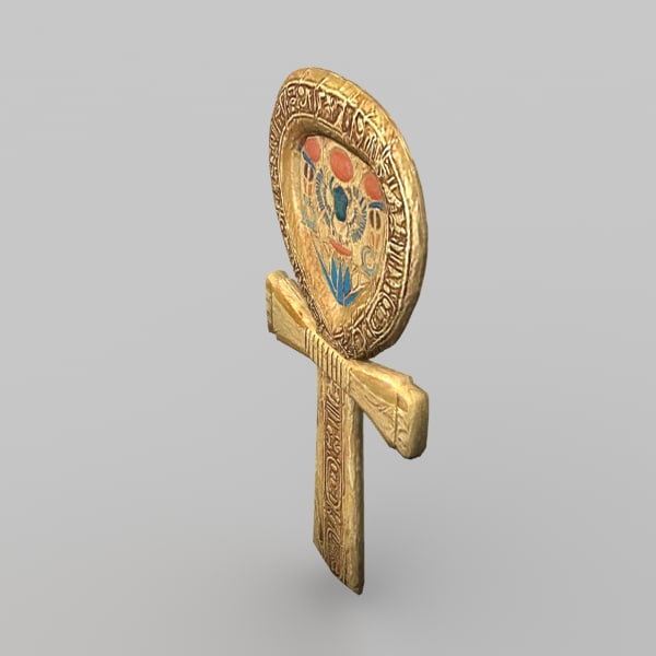 3d model of ankh