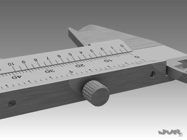 vernier caliper 3d model