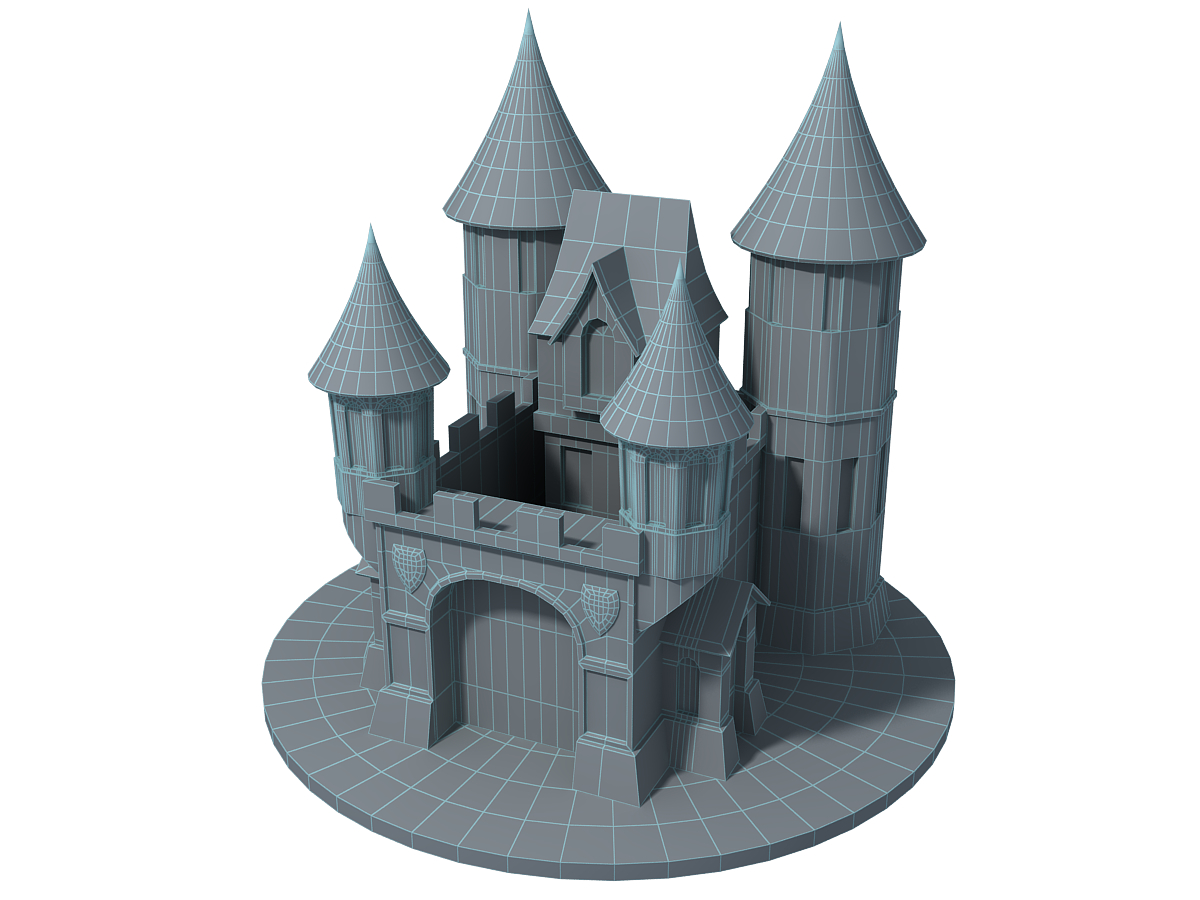 castle animation max