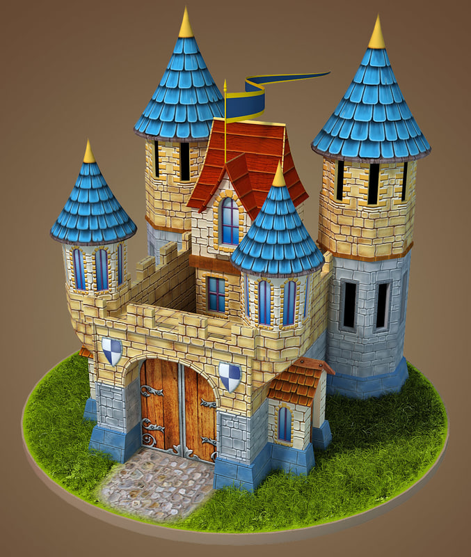 castle animation max