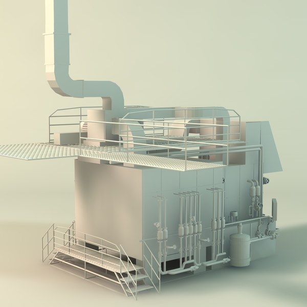 furnace 3d model