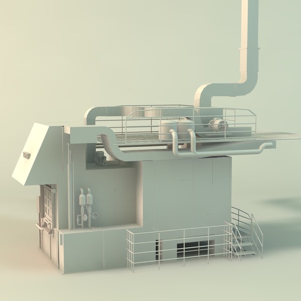 furnace 3d model