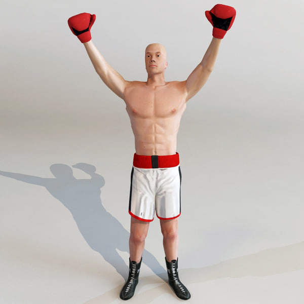 3d boxing v3 model