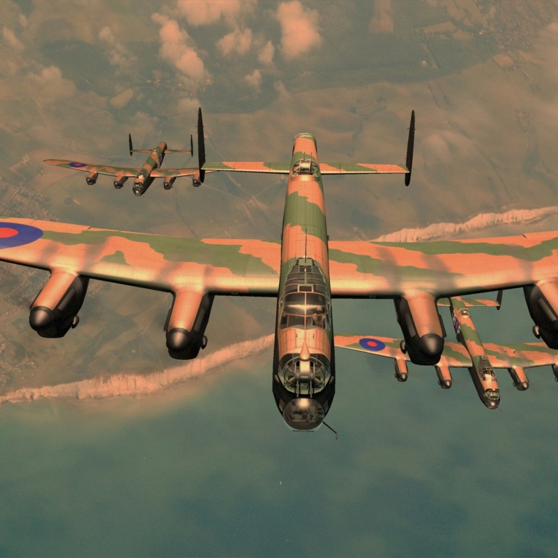 lancaster iii 3d model