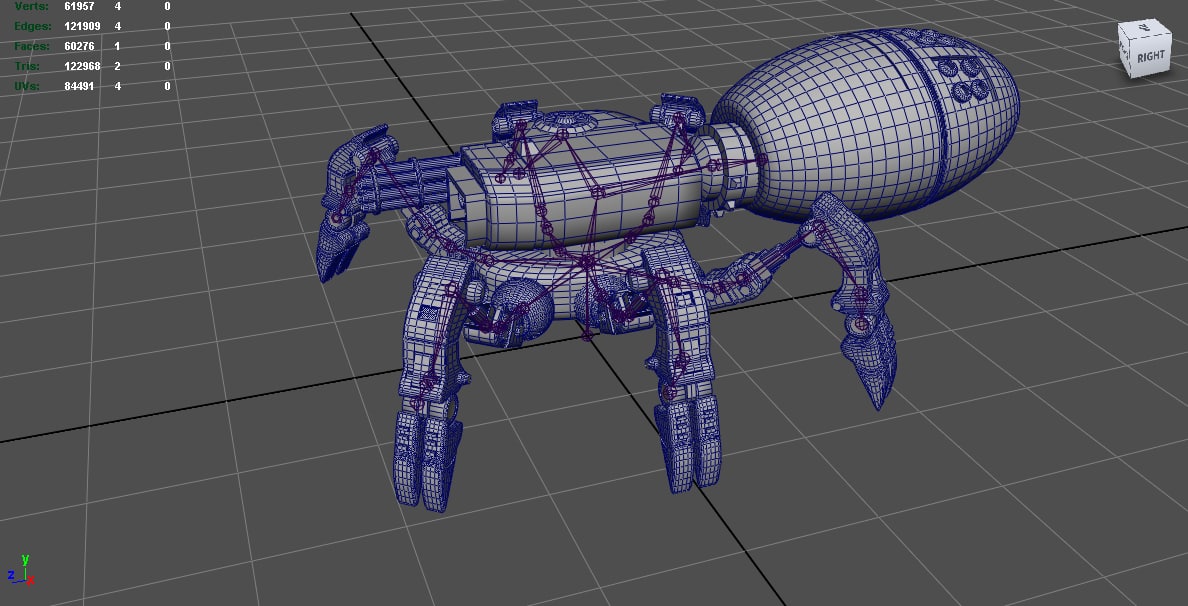 free rigged weapon animation 3d model