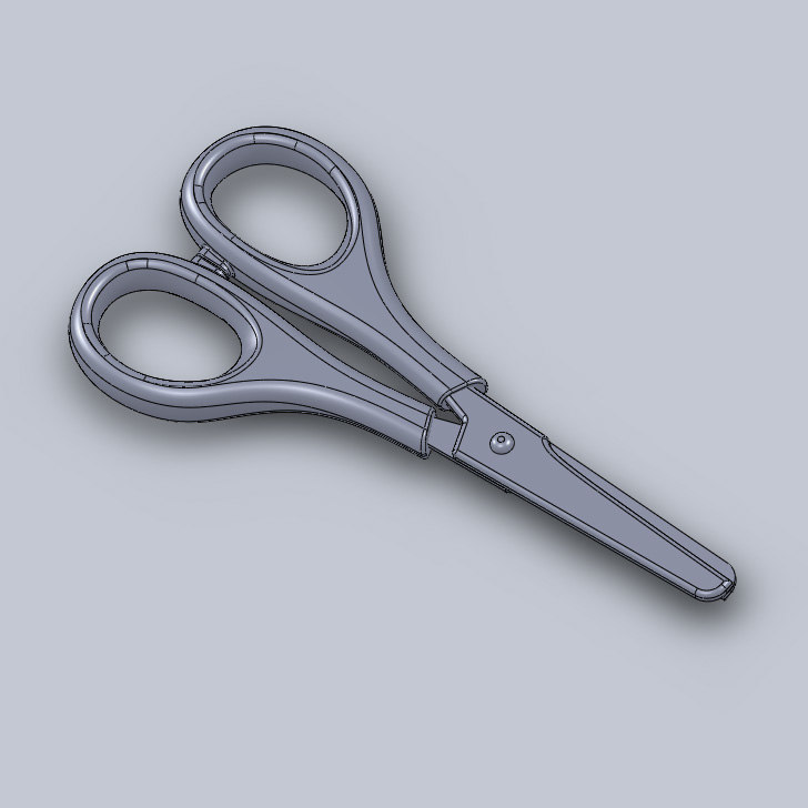 scissors 3d model