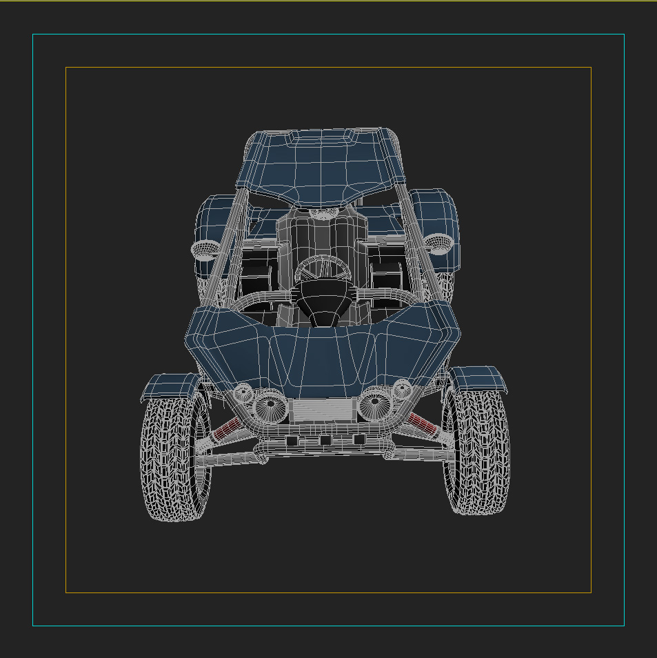 buggy vehicle 3d model