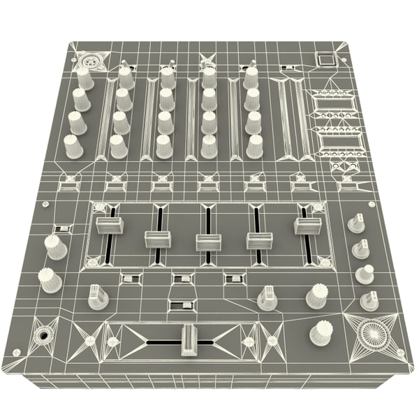 dj equipment v1 3d model