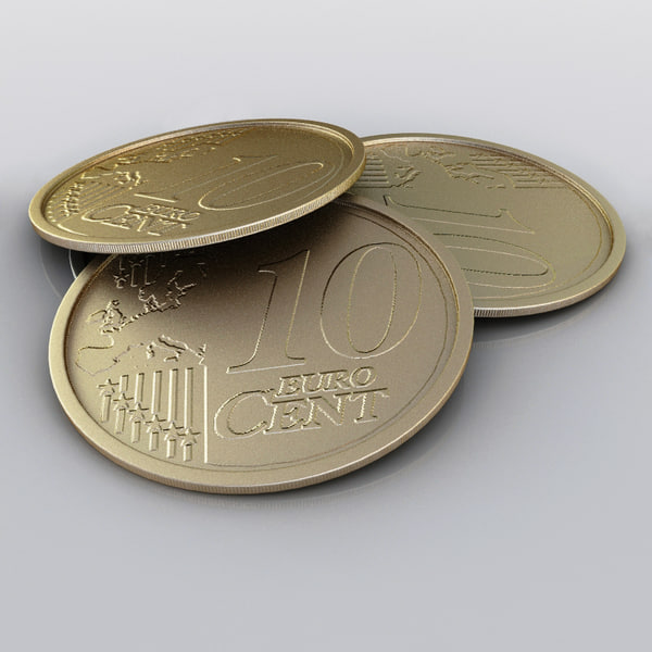 euro money 3d model