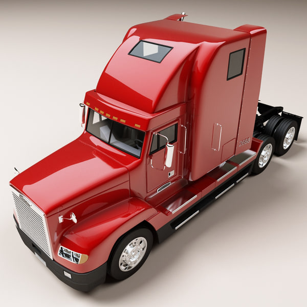 freightliner fld 120 3d 3ds