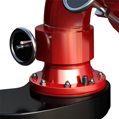 oscillating monitor 3d max