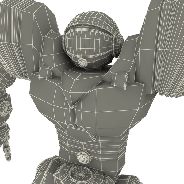 3ds max robot toy robosapien rigged