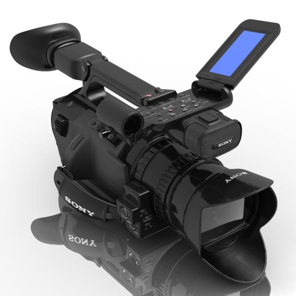 hd camcorder sony hdv 3d model