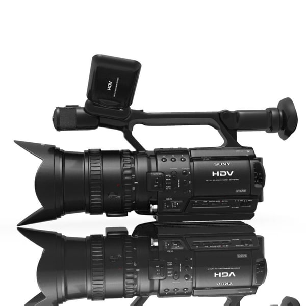 hd camcorder sony hdv 3d model