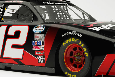 3d nascar dodge challenger 2010