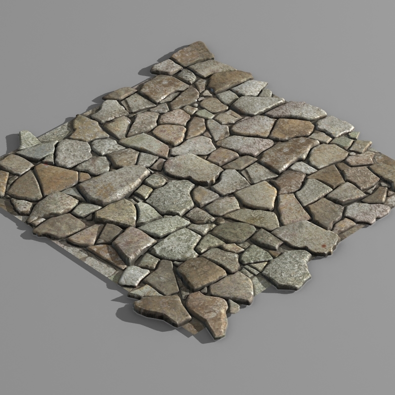3ds max stones 02