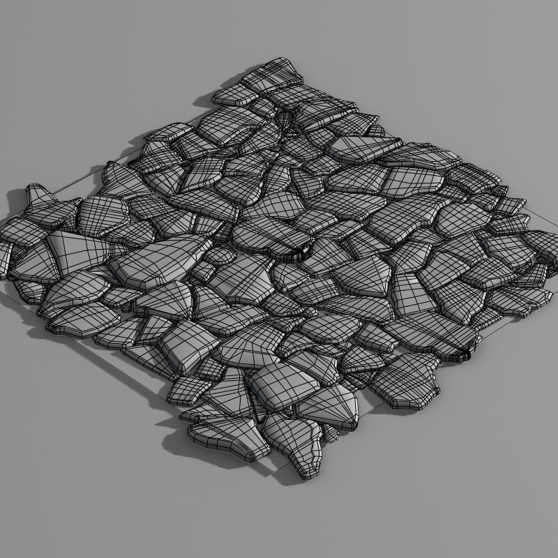 3ds max stones 02