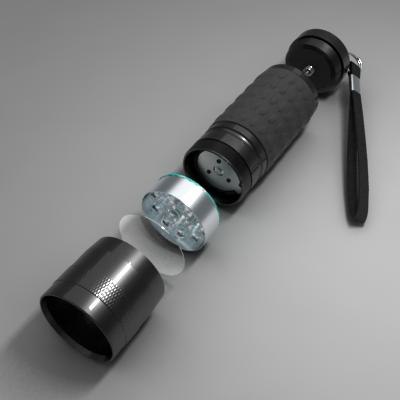 led flashlight 3d 3ds