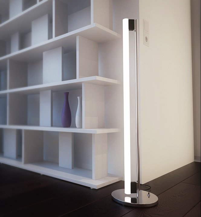 eileen gray tubelight 3d model