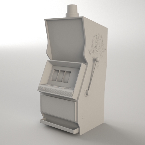 3d casino slot machine slotmachine model