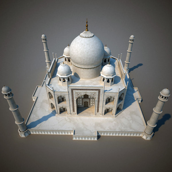 taj mahal 3d 3ds
