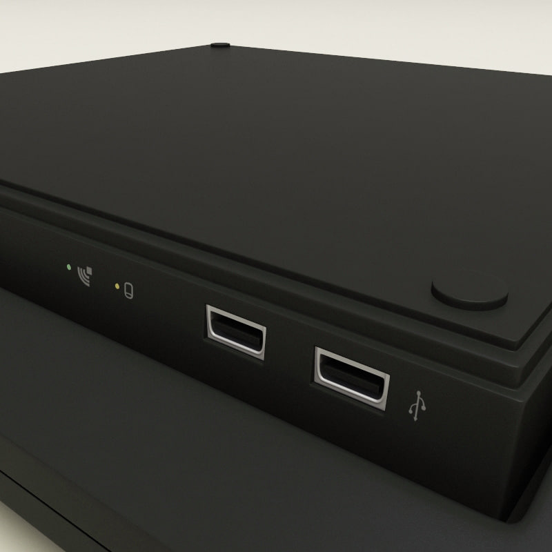 consoles v2 3d model