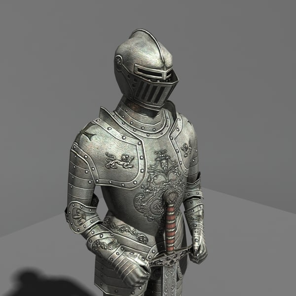 knight 3d model