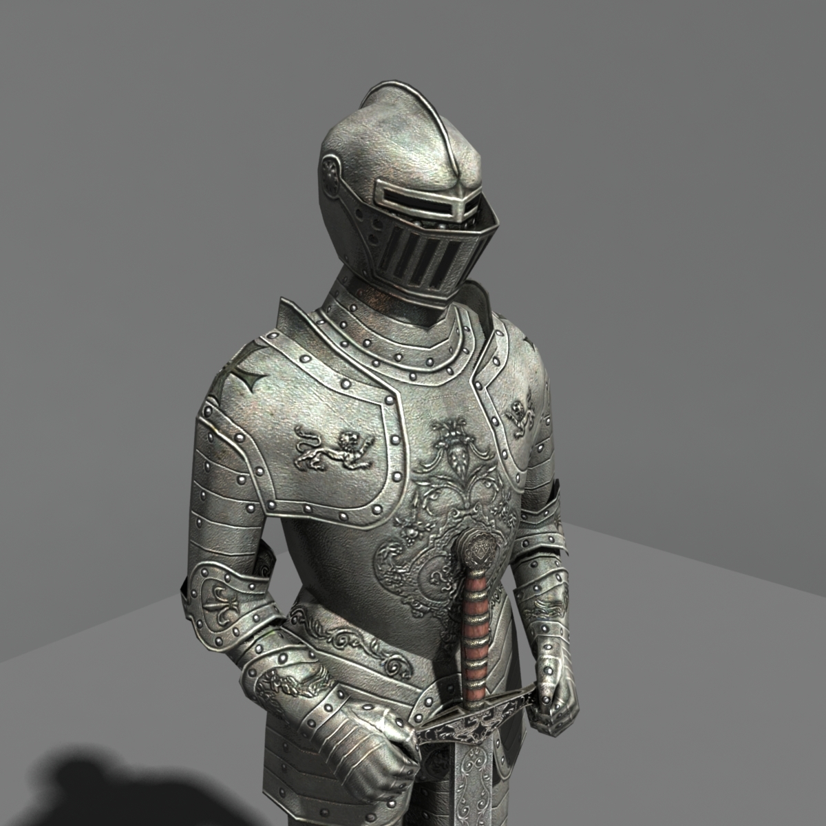 knight 3d model