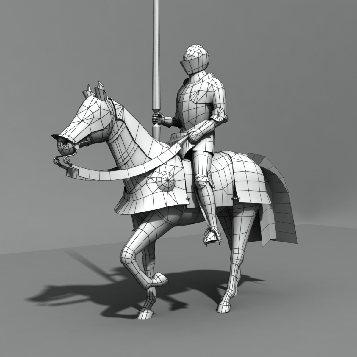 knight 3d model