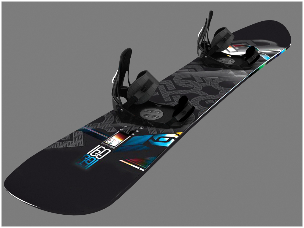 snow board snowboard dxf